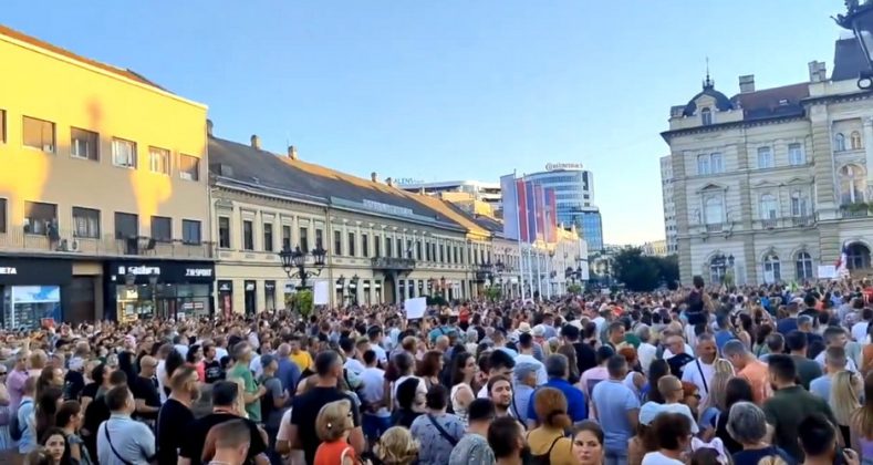 Masovni protesti protiv iskopavanja litijuma u Novom Sadu, Kragujevcu ...